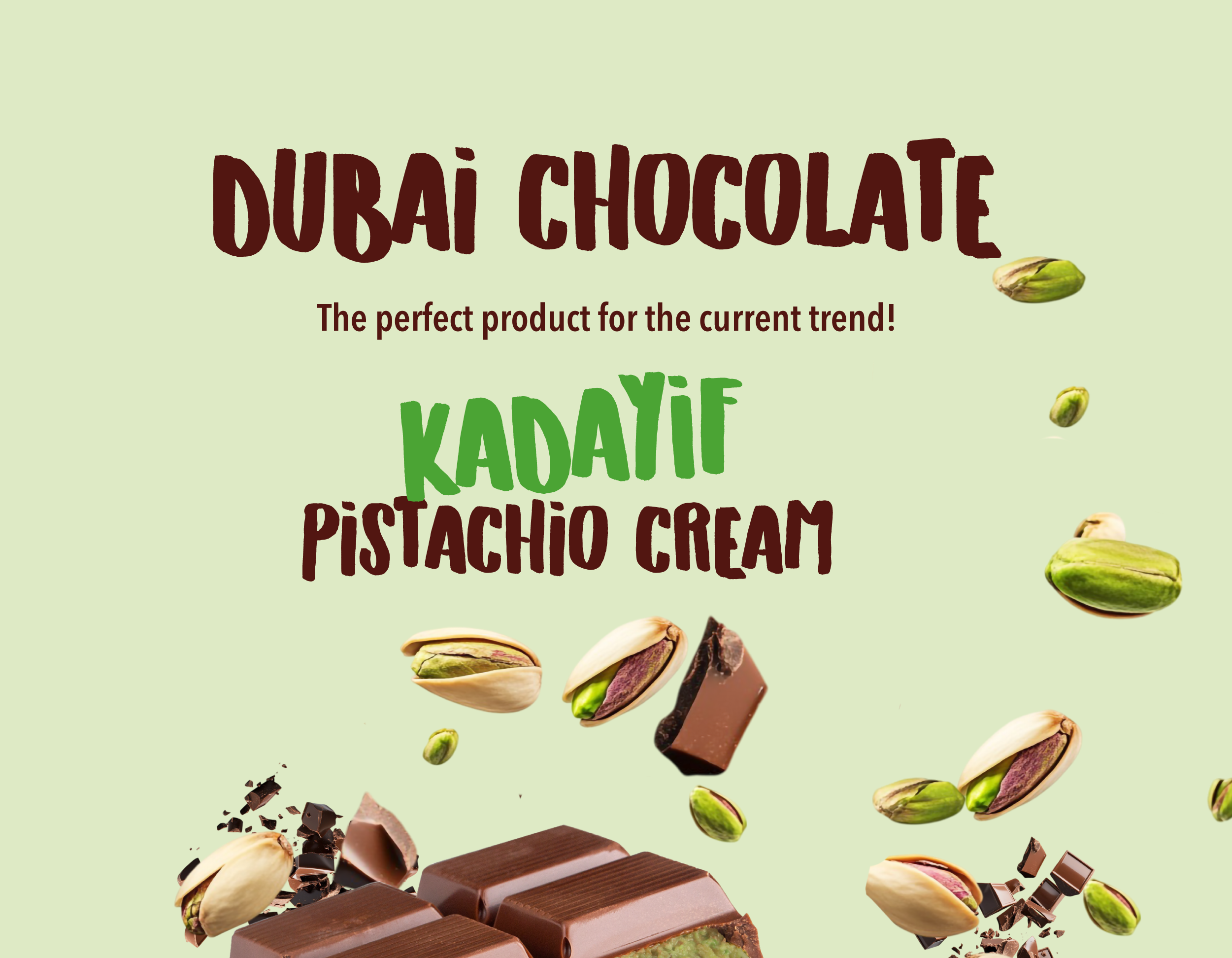 Kadayif Pistachio Cream - Decorgel - Produtos Alimentares, S.A.